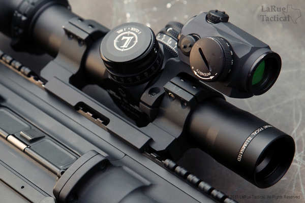 Aimpoint Micro T-1/H-1 and LT787 Ring Mount Combo - LaRue Tactical