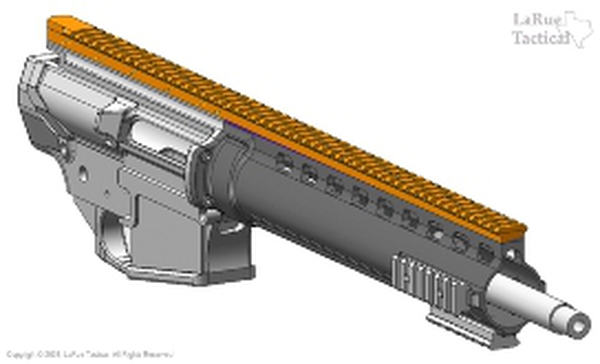 16 Inch LaRue Tactical OBR (Optimized Battle Rifle) Complete 7.62 Rifle ...