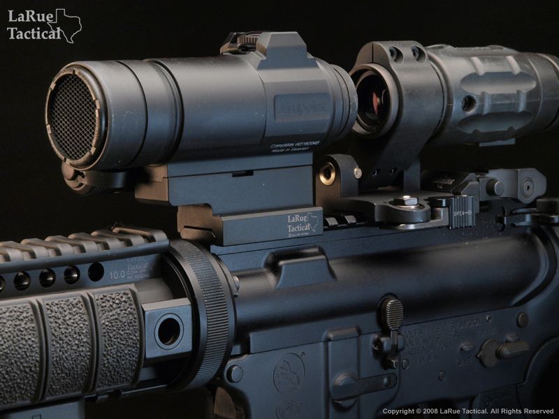 Aimpoint Comp M4s w/ LaRue Tactical QD Mount - LaRue Tactical