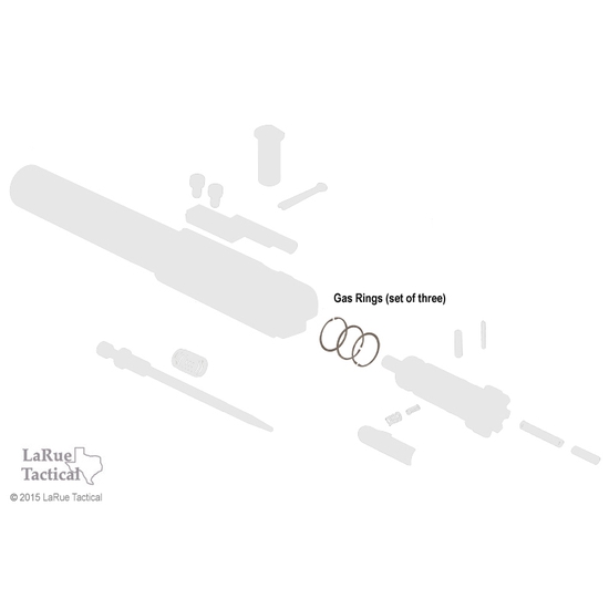 LaRue 7.62 Gas Rings - LaRue Tactical